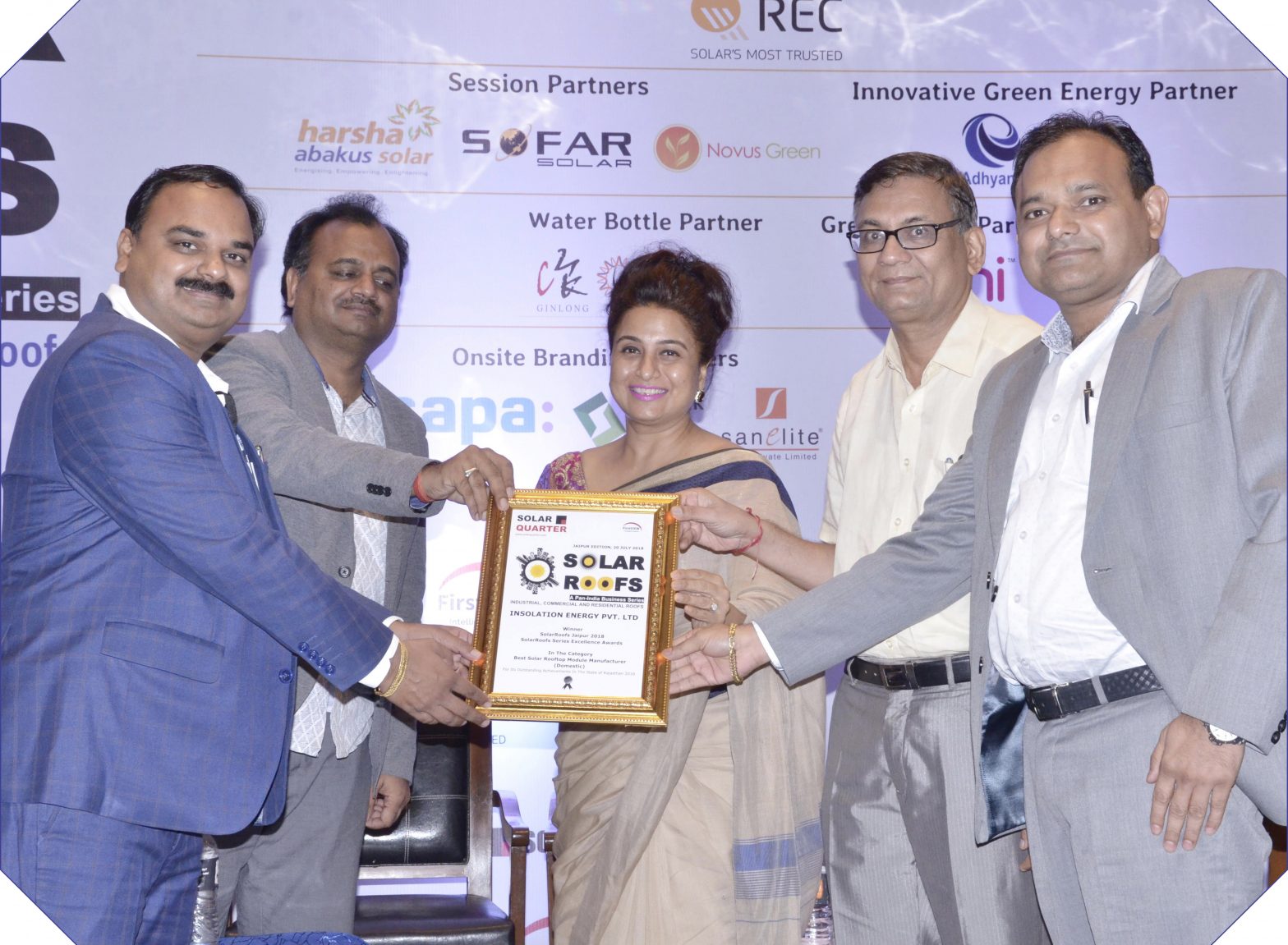 Awards Won By Insolation Energy